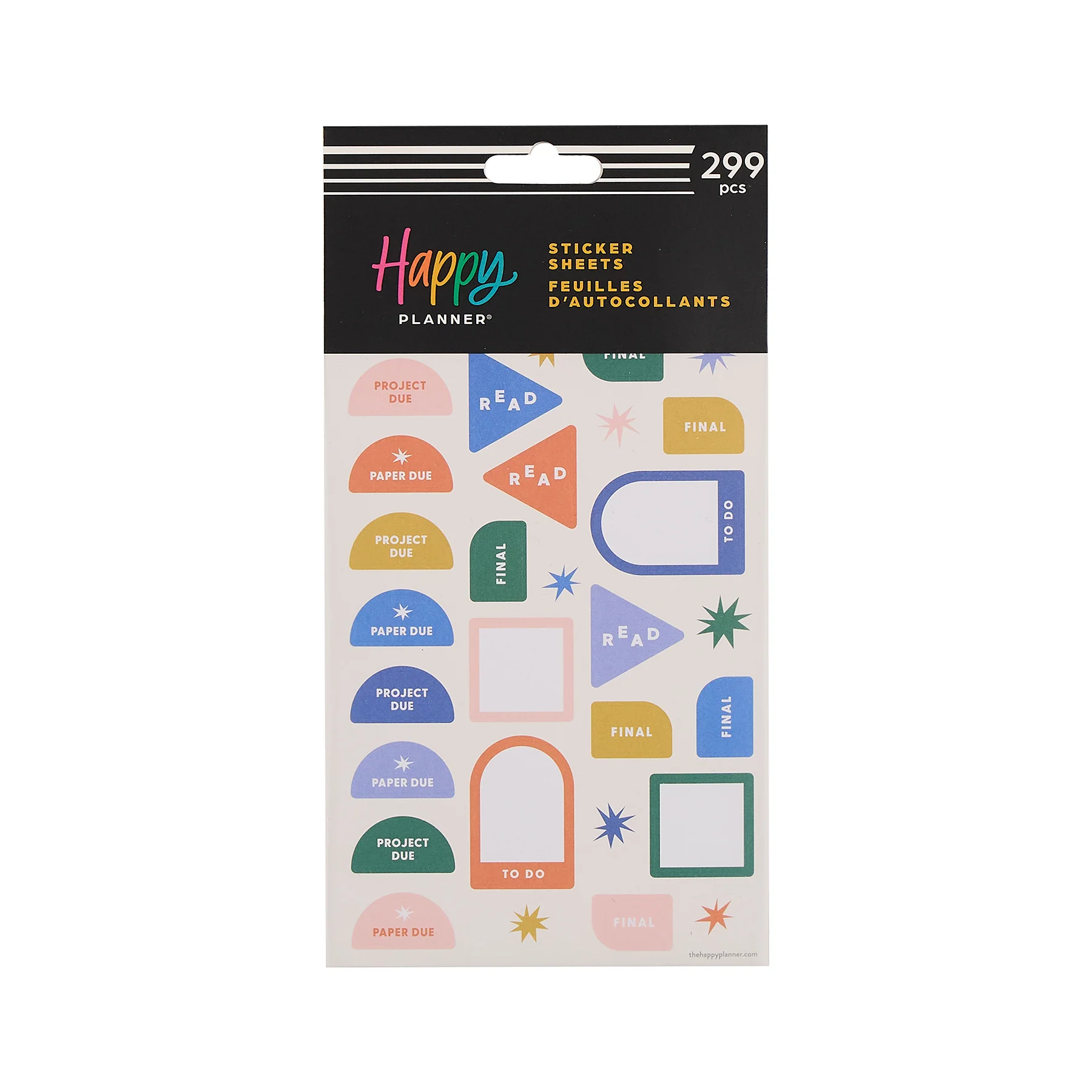Stars & Smiles Student - 10 Sticker Sheets - The Happy Planner