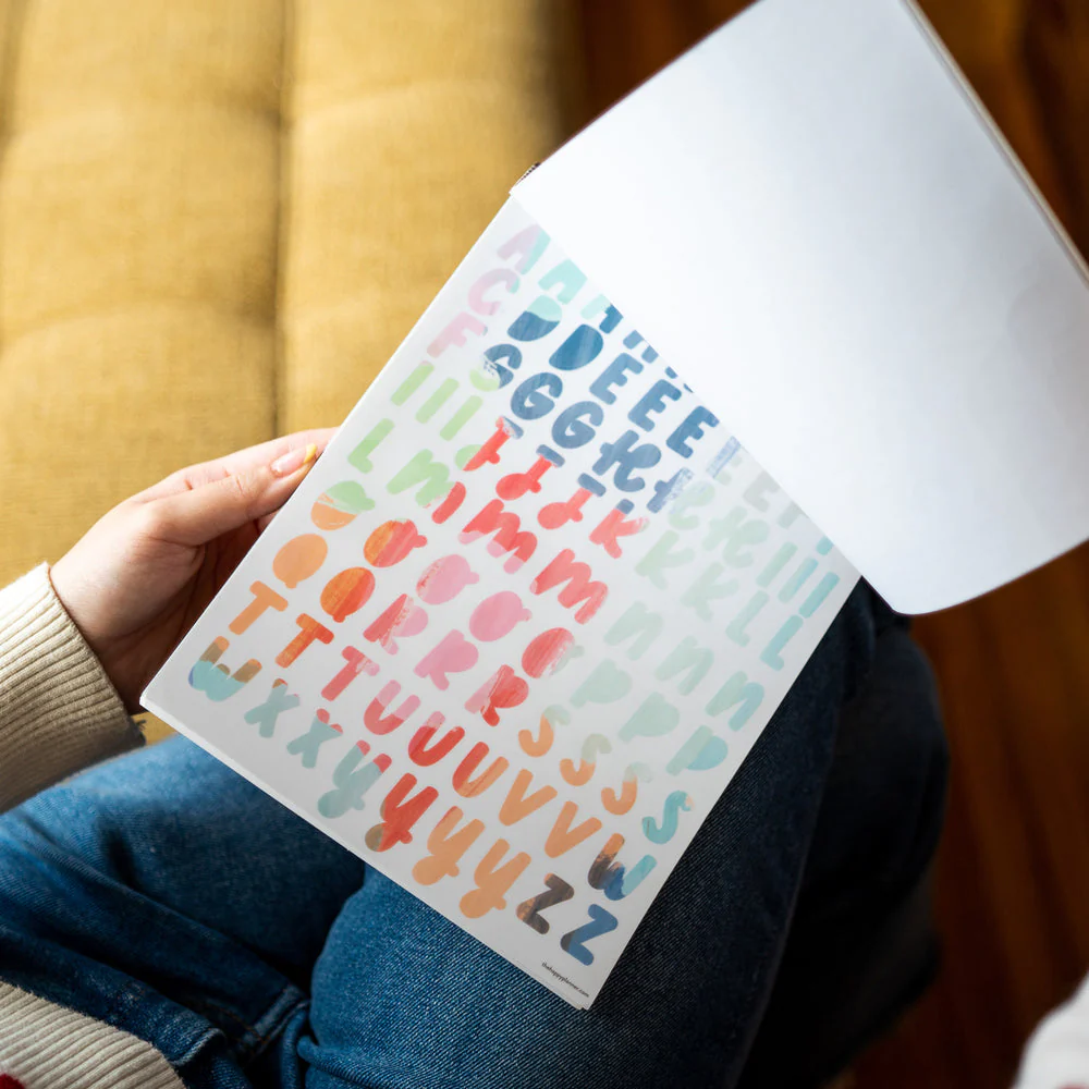Large Value Pack Stickers - Unique Alpha Fonts - The Happy Planner