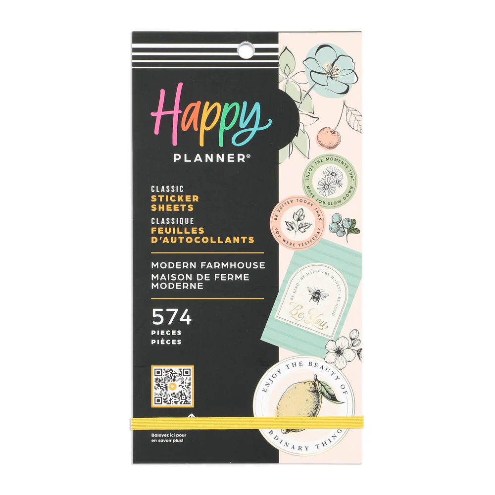 Modern Farmhouse - Value Pack Stickers - The Happy Planner