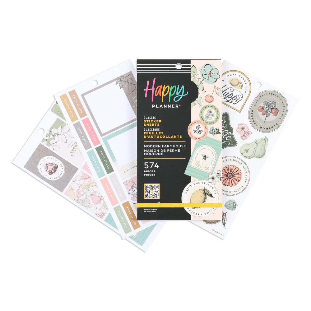 Modern Farmhouse - Value Pack Stickers - The Happy Planner