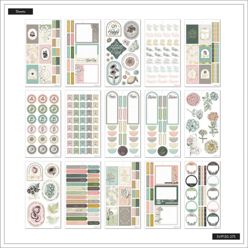 Modern Farmhouse - Value Pack Stickers - The Happy Planner