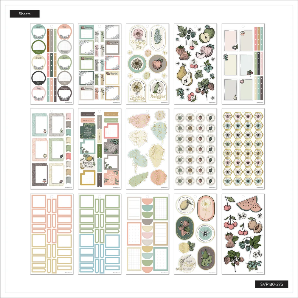 Modern Farmhouse - Value Pack Stickers - The Happy Planner