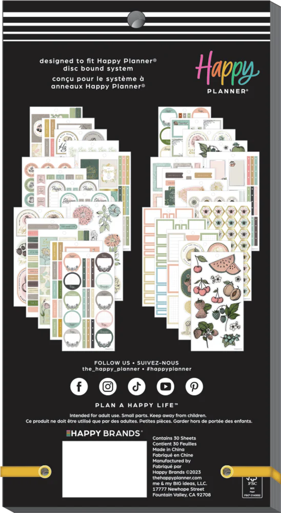 Modern Farmhouse - Value Pack Stickers - The Happy Planner